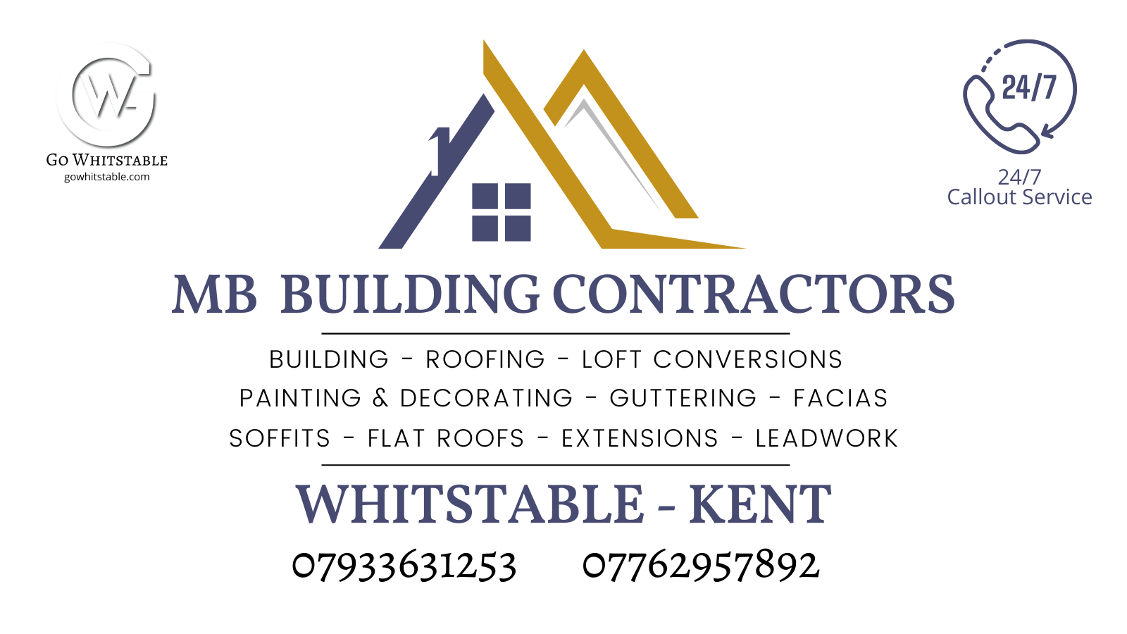 MB Building Contractors - Your Local Builders for Roofing or Extensions